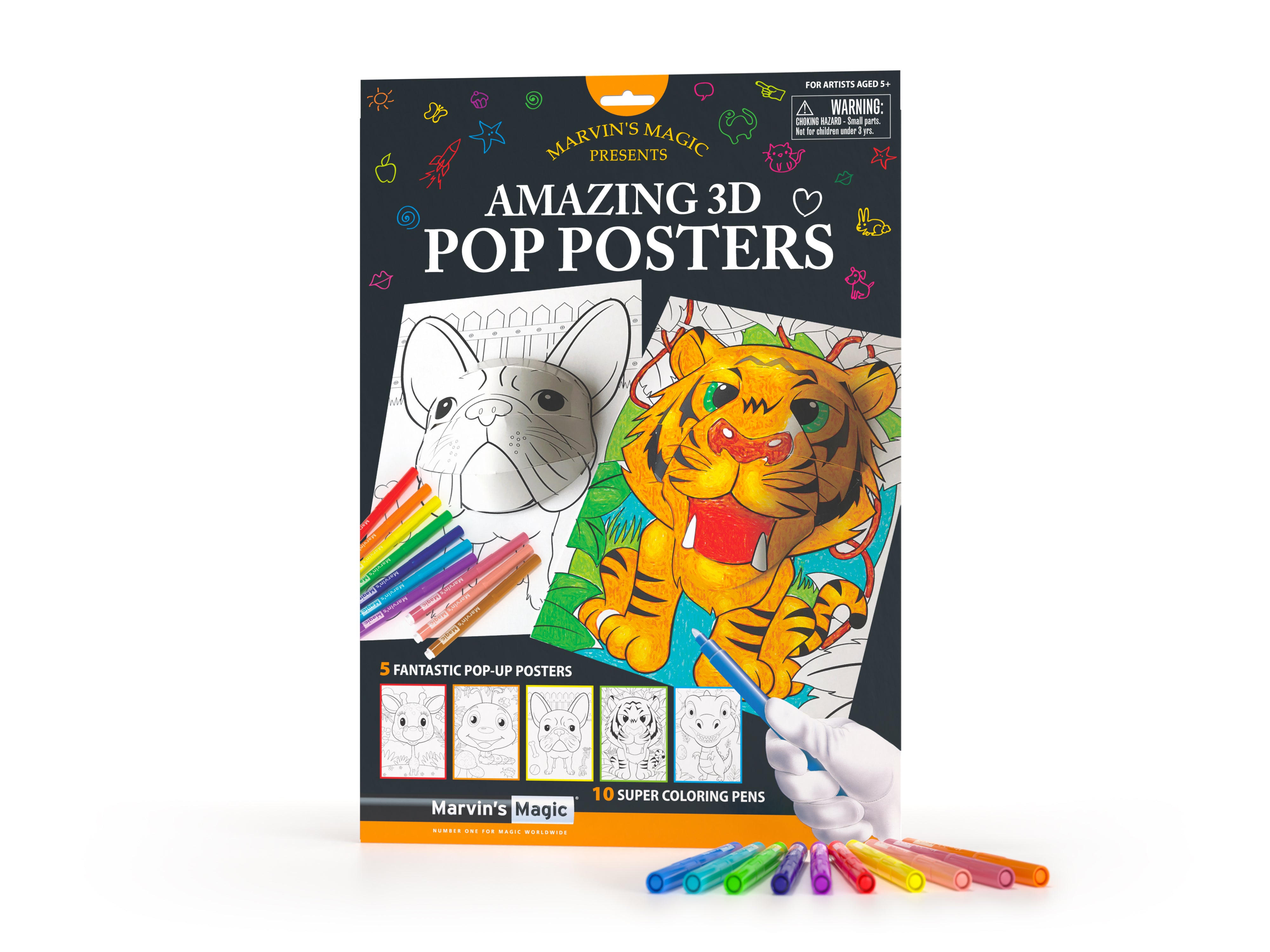 Marvin's Amazing 3D Pop Posters – Marvin's Magic Worldwide