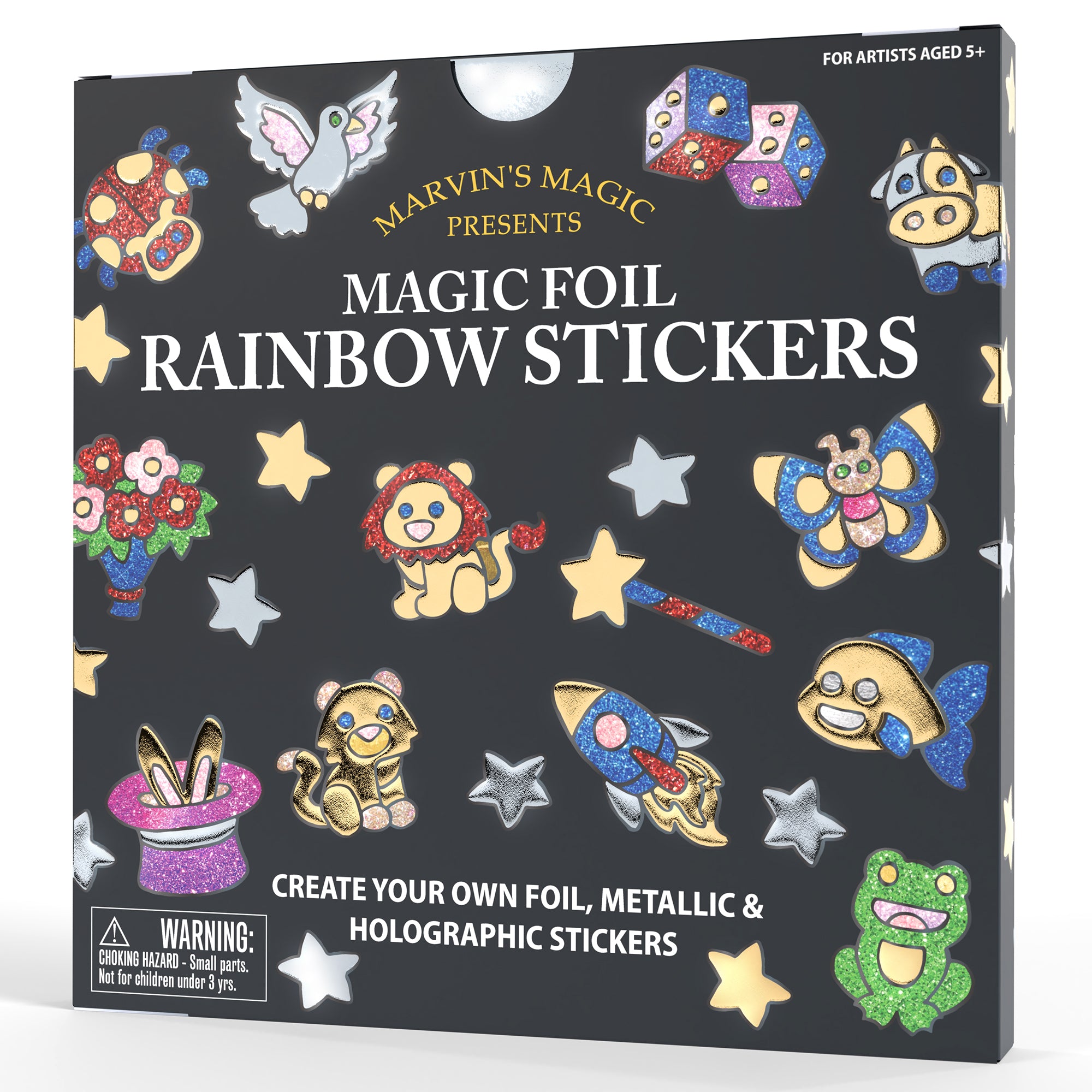 Magic Foil Rainbow Stickers – Marvin's Magic Worldwide